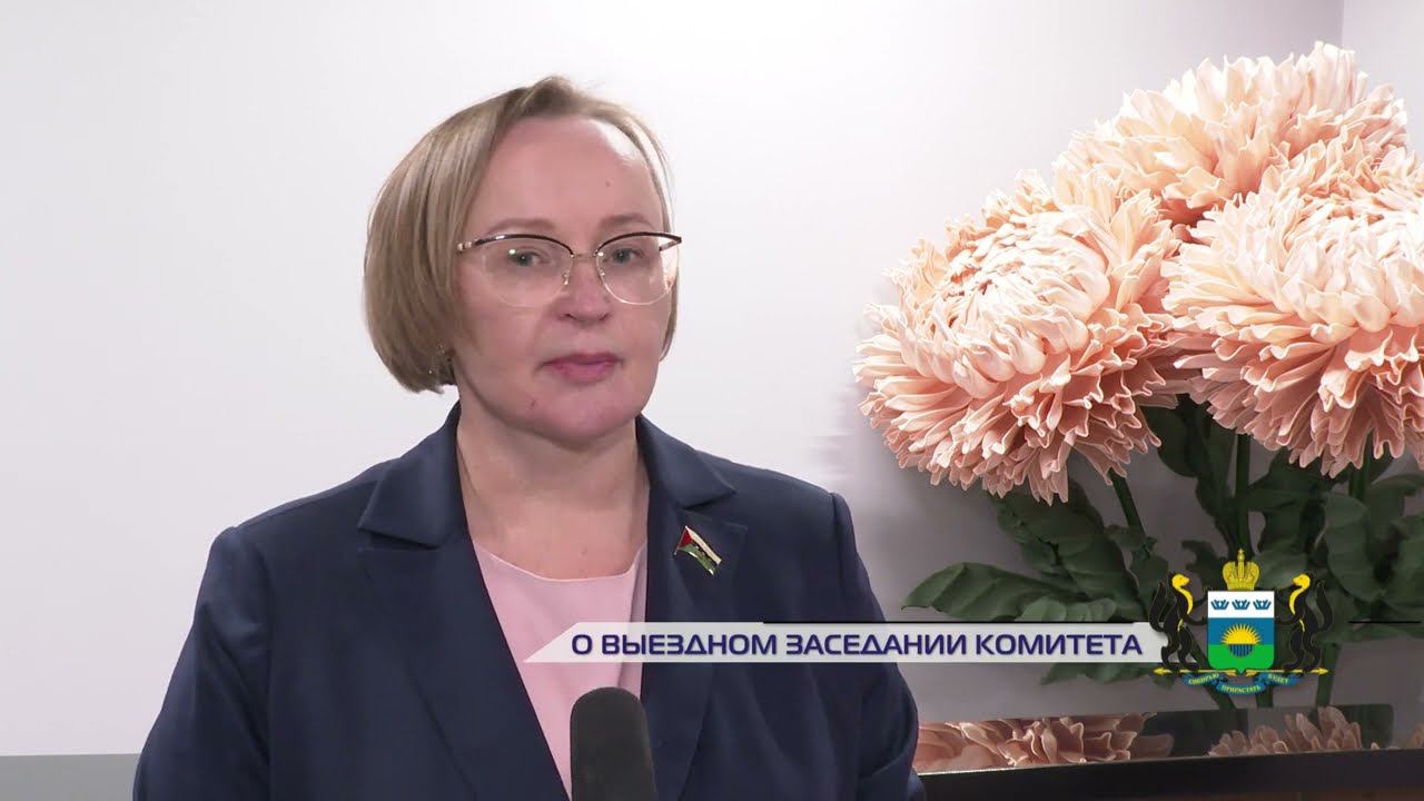 Оксана Величко о выездном заседании комитета