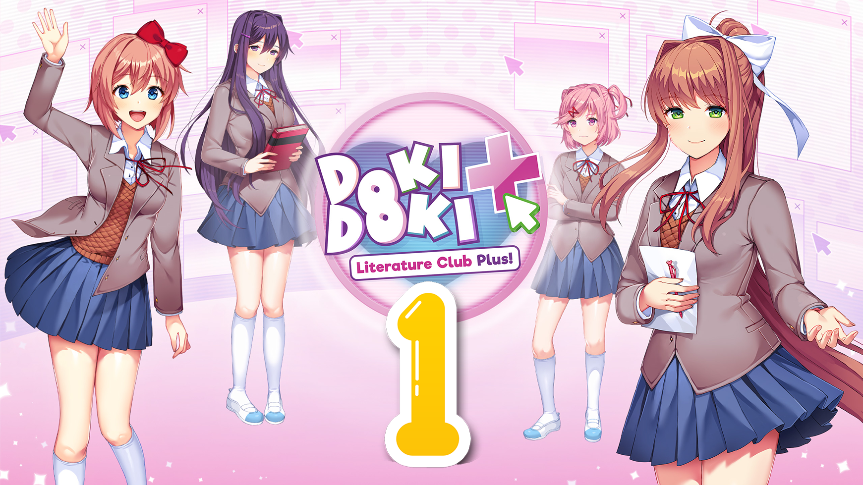 Вступил в литературный клуб ► Doki Doki Literature Club! - Часть #1