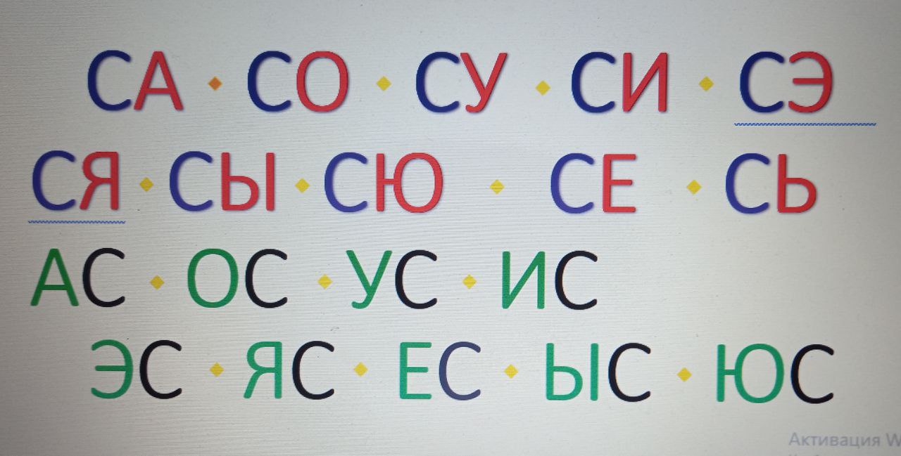 😉звук С потянуть) проговаривайте слоги с помощью рук (кулачков)✊     или массажного мячика)☘️