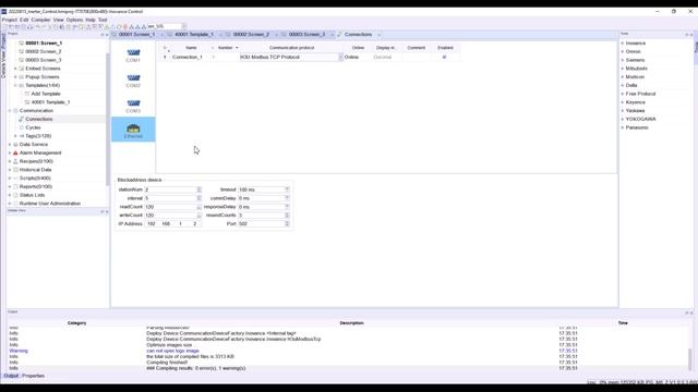 03_Стенд Inovance H3U. Настройка коммуникации