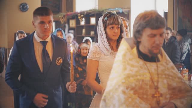 Венчание в Верхнем Тагиле. Олеся и Владимир.