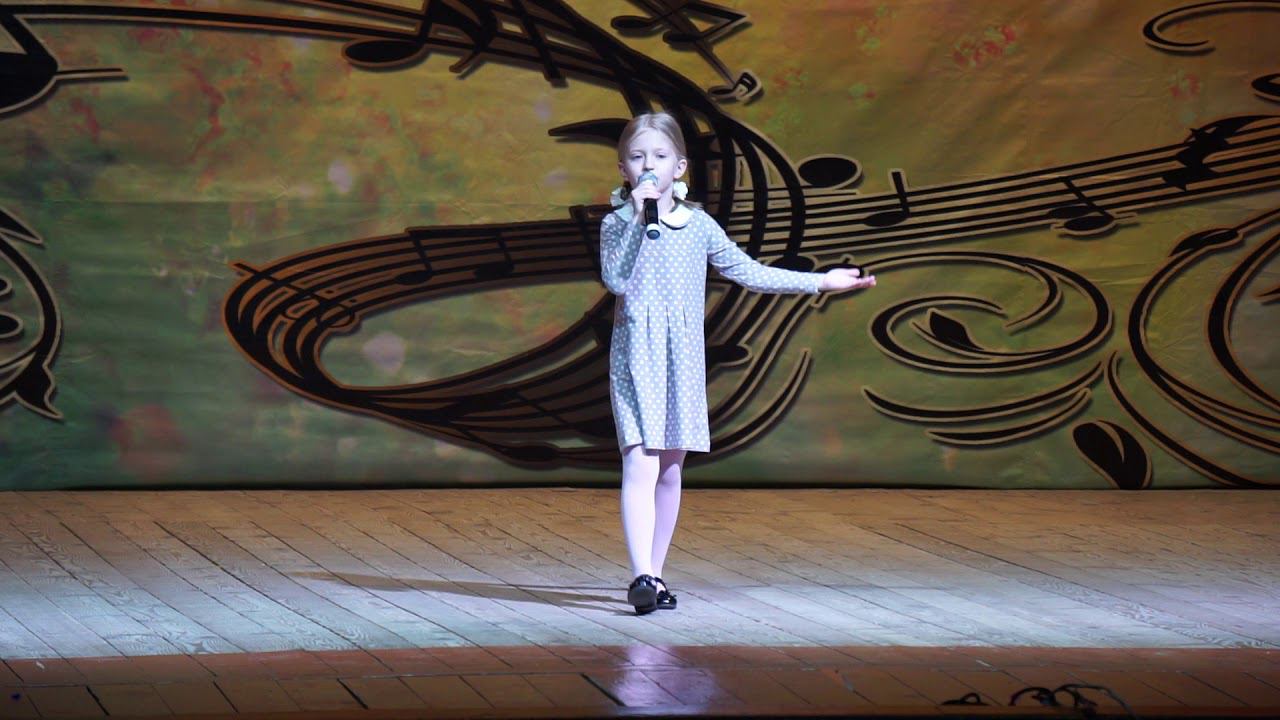 Аня Белова "Калина". Выступление на открытом конкурсе "Браво!" 25 ноября 2017.