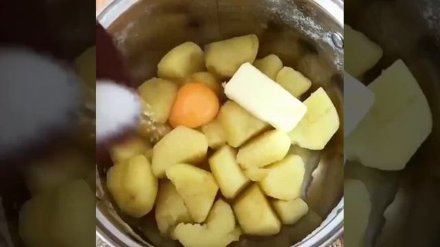 Сочная рыба с картофельным пюре