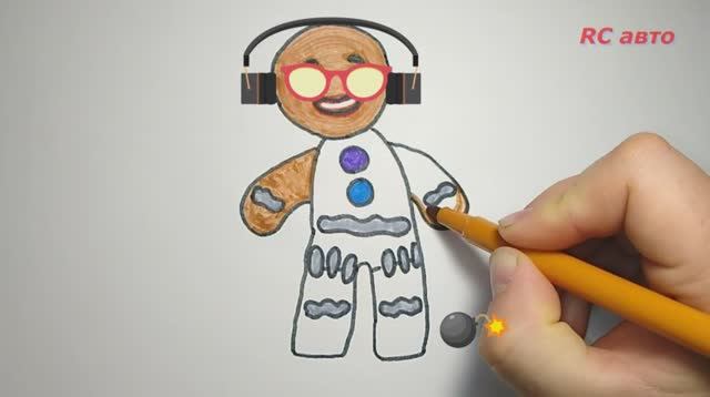 Как нарисовать печеньку _ how to draw Draw a biscuits_ рисунки для срисовки