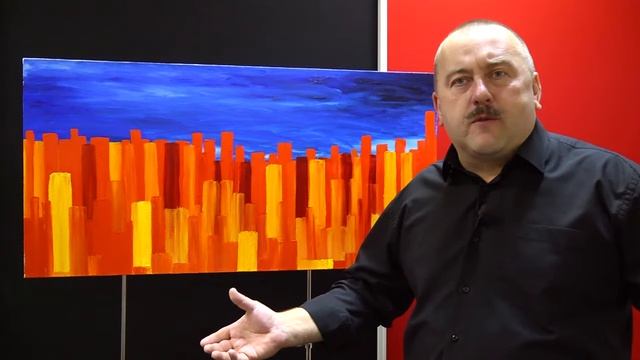 Закат в мегаполисе