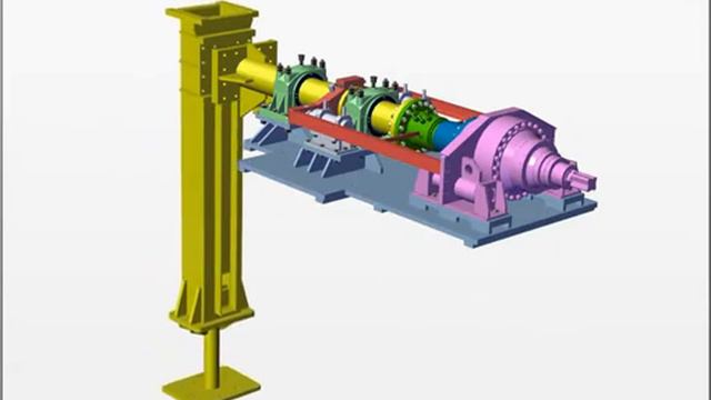 Манипулятор для укладки чугунных блоков