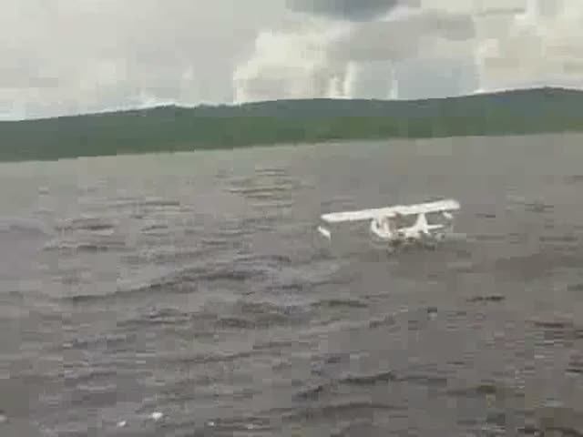 Полет Гидроплана
