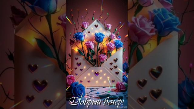 Пусть никакие проблемы не испортят вам настроение 💜Добрый вечер 💙❤️