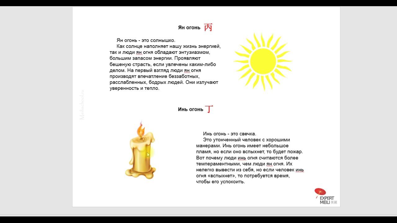 Урок 5
Небесные стволы в бацзы