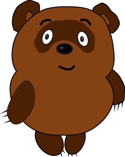 Рисуем нашего Винни Пуха в Иллюстраторе