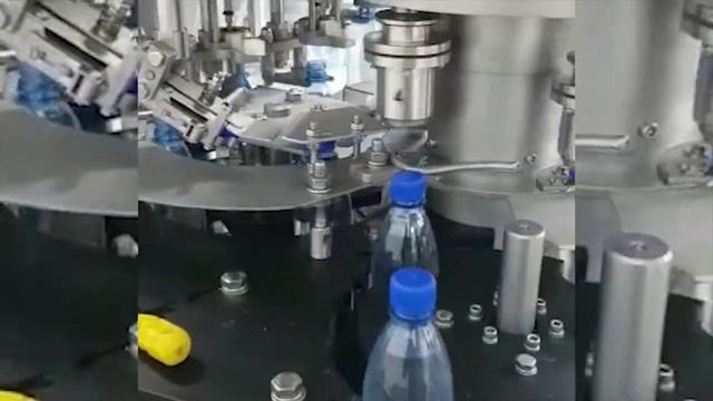 119/Запуск и тестирование небольшой линии розлива воды автоматическая линия розлива / розлив воды