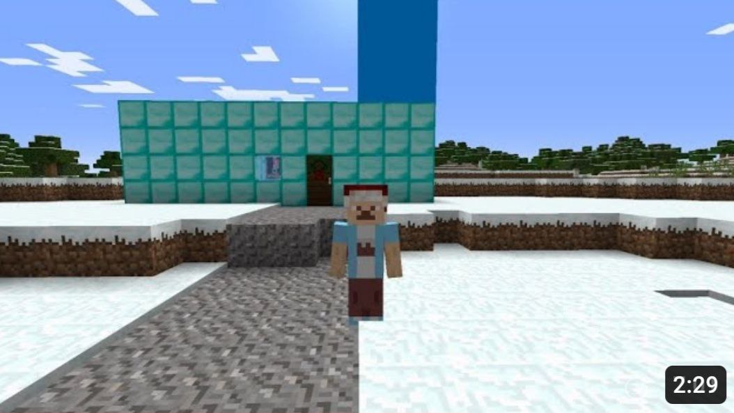 ролики Майнкрафт но новый год #34