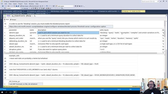 02 - Getting help with sp_HumanEvents
