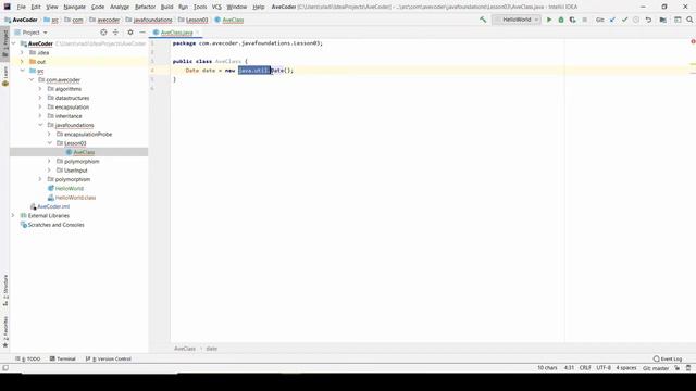 03 - Классы, Области видимости, Импорты, Пакеты - Уроки Java для начинающих