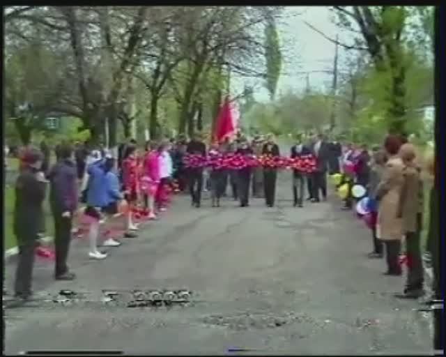 2006.05.09 Митинг и концерт на день победы У памятника погибшим воинам села Александровка