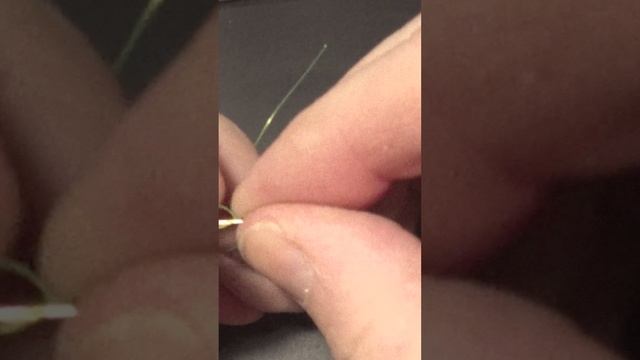 Как привязать крючок. Самый простой узел. Дед научил, 40 лет пользуюсь.