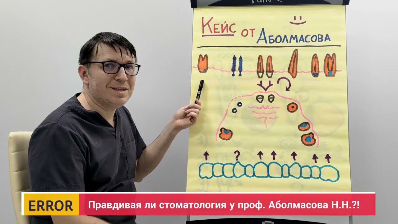 Правдивая стоматология проф. Аболмасов Н.Н. - #ПЕРДОСТОМ