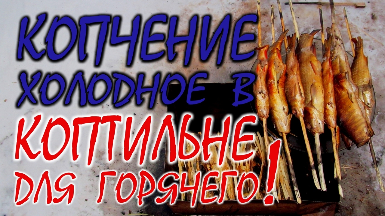 ХОЛОДНОЕ КОПЧЕНИЕ РЫБЫ В КОПТИЛЬНЕ ДЛЯ ГОРЯЧЕГО КОПЧЕНИЯ.