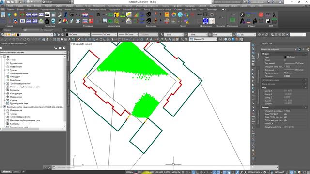 Инсоляционные квадратики на детской площадке
