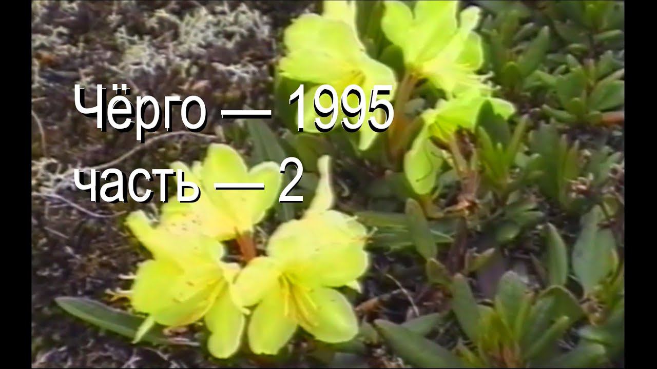 #Чёрго (#ЧЬОРГО, #ЧЁОРГЁ) — 1995, часть 2, Вилор — Ашим #VHS #поход