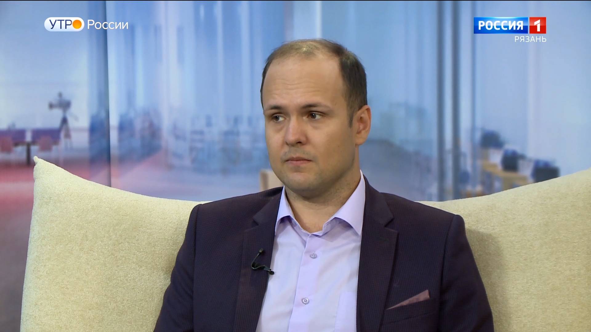 Утро России. Рязань - История российского флага