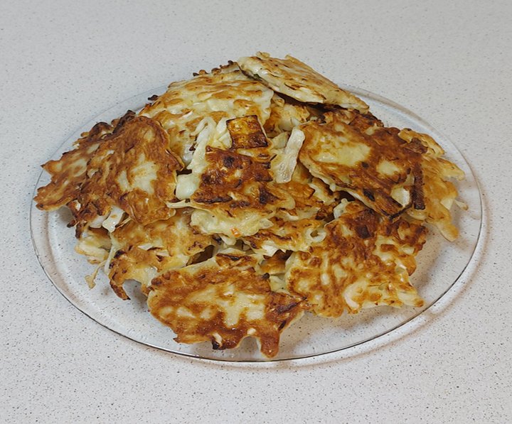 Капустные оладьи.Рецепт быстрого перекуса