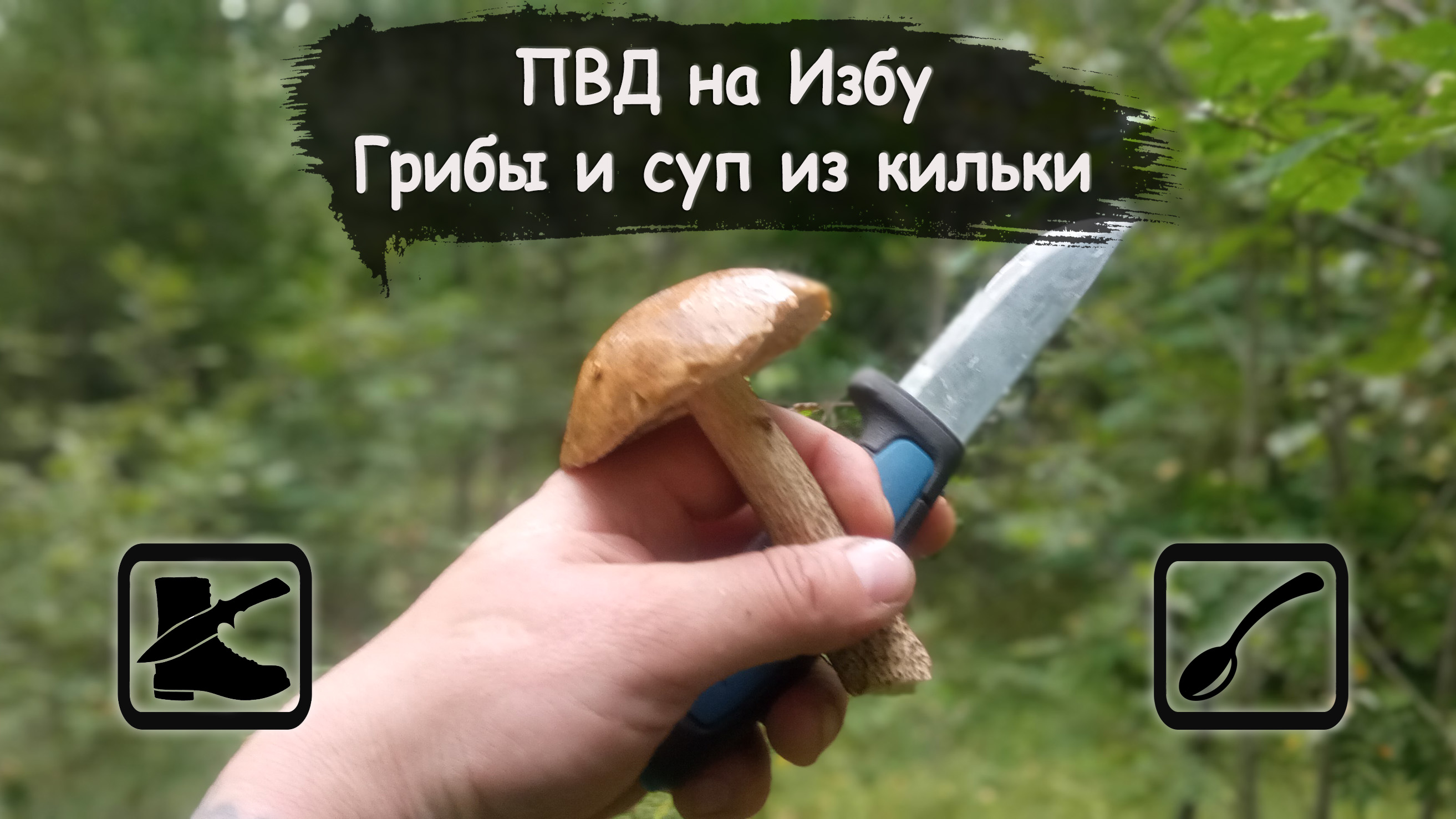ПВД на Избу. Грибы и суп из кильки