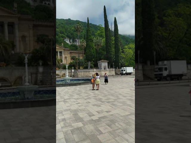 Гагра. Абхазия. Море, погода 20 июня 2021.