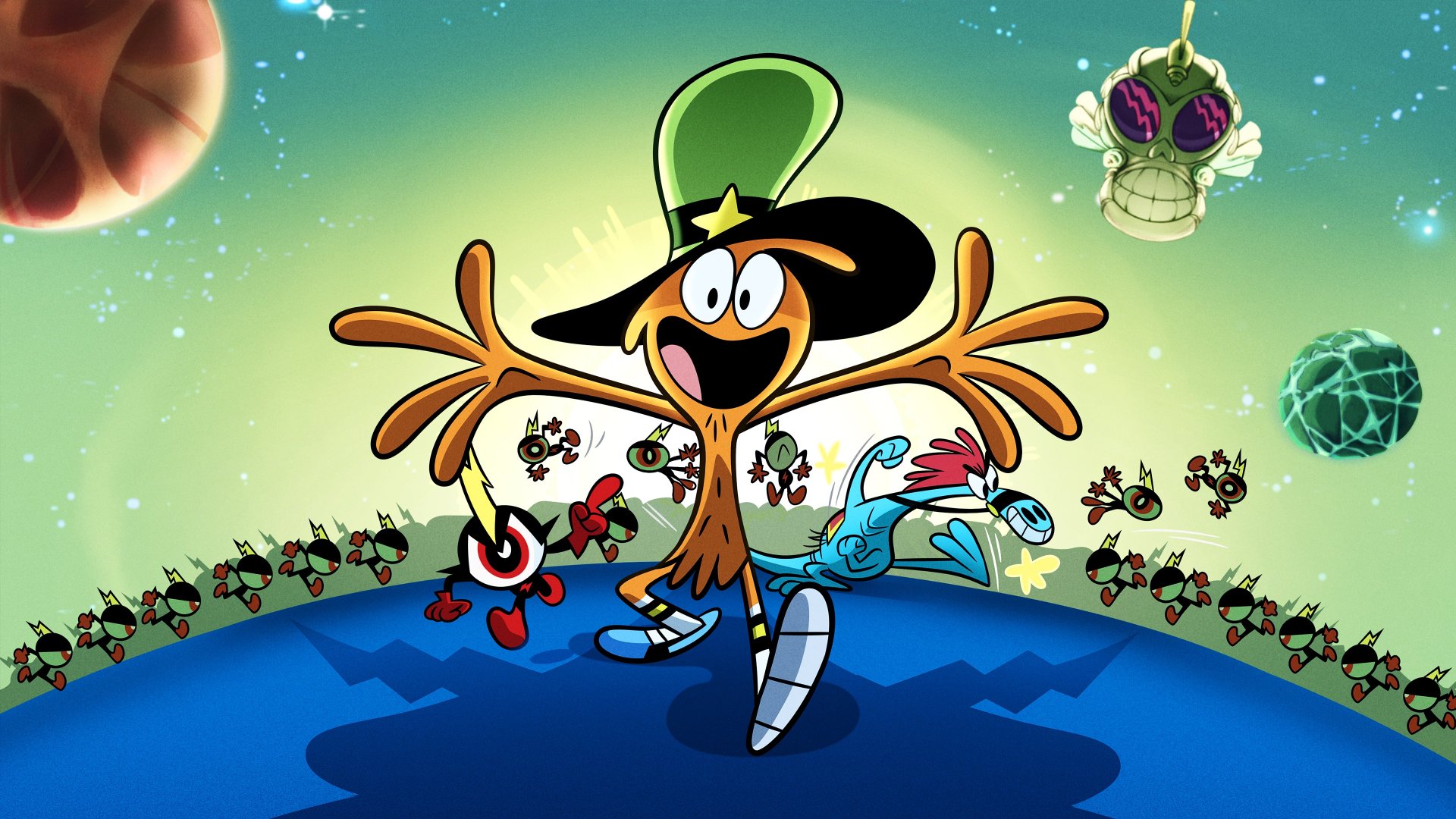 С приветом по планетам – 1 сезон 13 серия «Одинокая планета / Мозговой штурм» / Wander Over Yonder