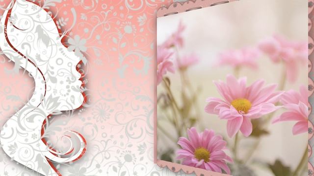 Открытка на 8 Марта