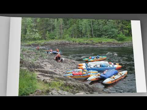 Сплав по реке ШУЯ, июль 2020 г., прохождение порога Кеняйкоски, 3 к.с., малая вода!