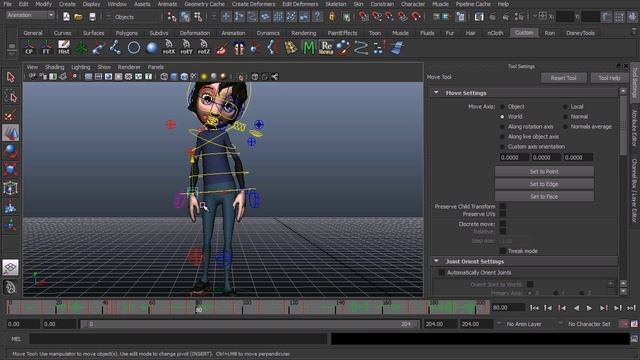10. Animating the arms and hands
