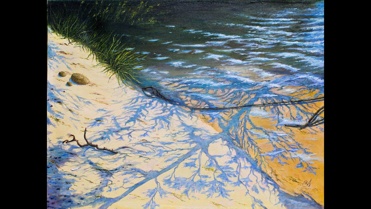 Тень, которая  пошла купаться