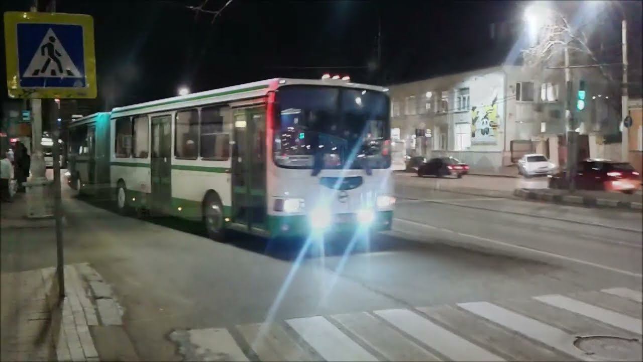 Последний ЛиАЗ-6212 в Костроме (№445, ПАТП-3). 17.11.2023