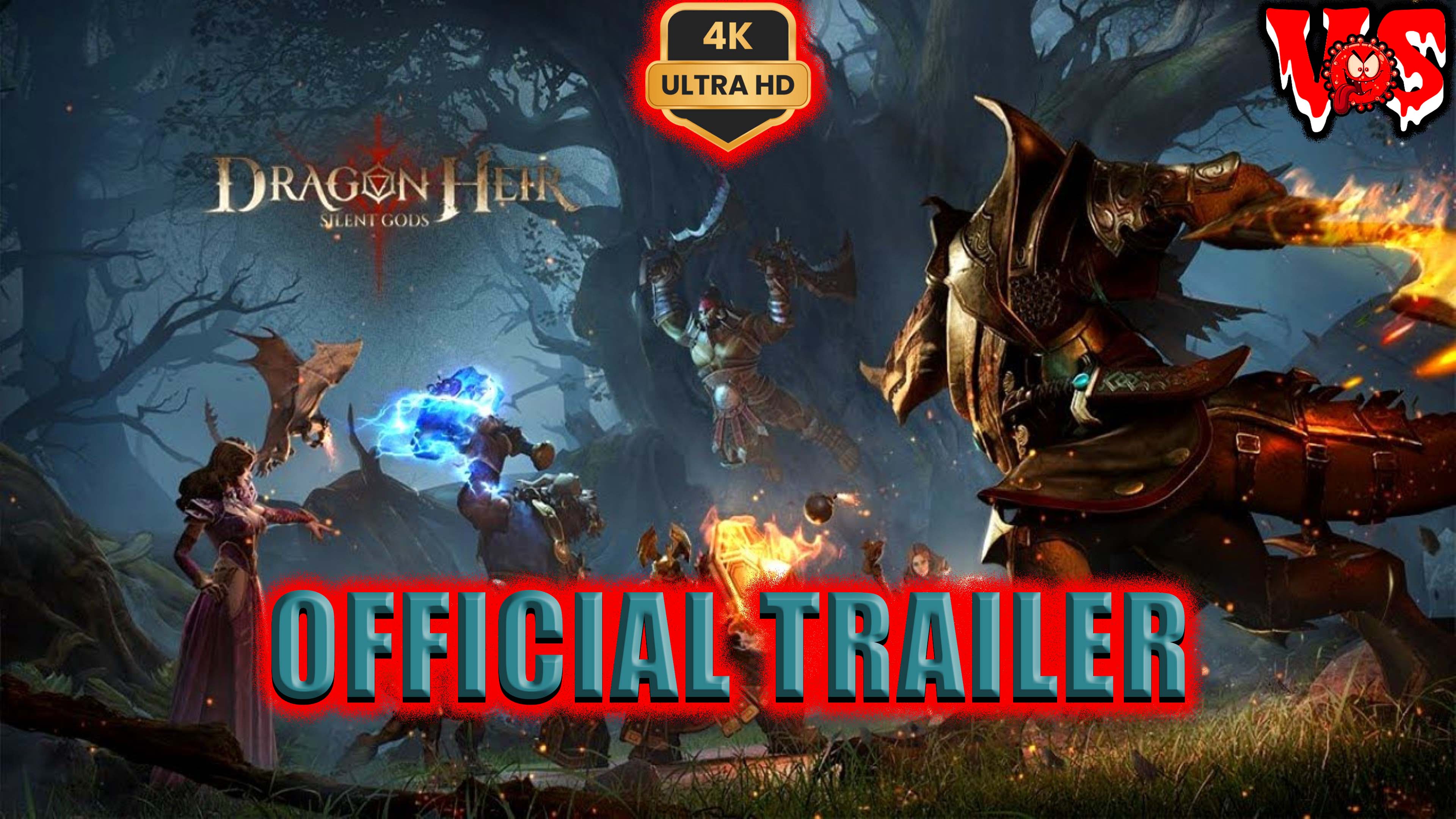 Dragonheir - Silent Gods ➤ Официальный трейлер 💥4K-UHD💥