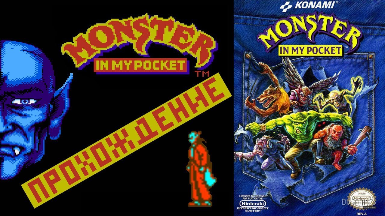 Monster in My Pocket (прохождение от 30.11.2017) | Монстр ин май покет | NES (Dendy)
