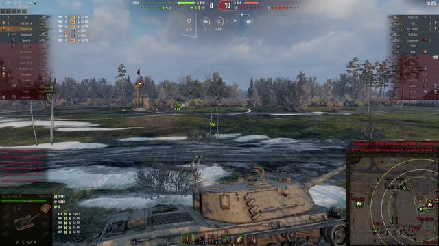 World of Tanks  SMV CC-56  Командный рандом взвод, душевно!!