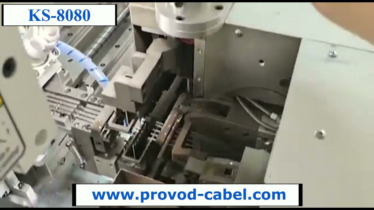 KS-R1N1 Высокоскоростная линия резки, зачистки, лужения и опрессовки