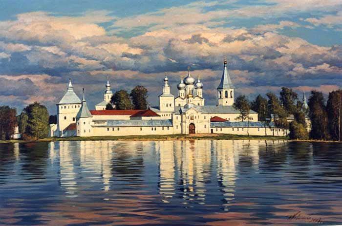 Живописные работы священника Иоанна Коваленко.