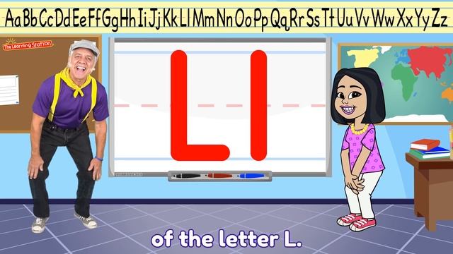 Learn the Letter L ♫ Phonics Song for Kids ♫ Learn the Alphabet ♫ Kids ...