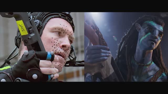 Аватар: Путь воды (Avatar: The Way of Water). На съемочной площадке, 2023г.