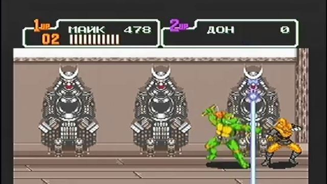 Teenage Mutant Ninja Turtles. The Hyperstone Heist.  прохождение (Sega Mega Drive, Genesis).mp4