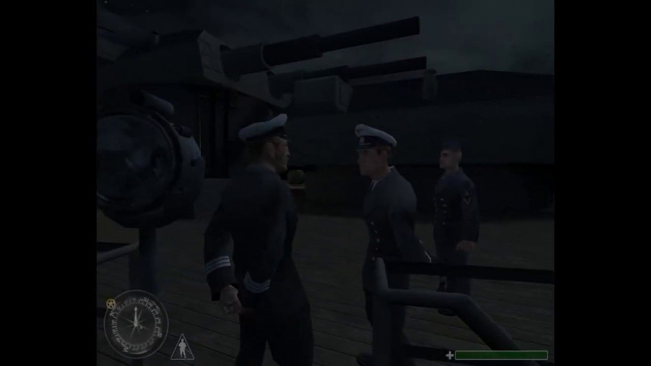 Call of Duty. Корабль.