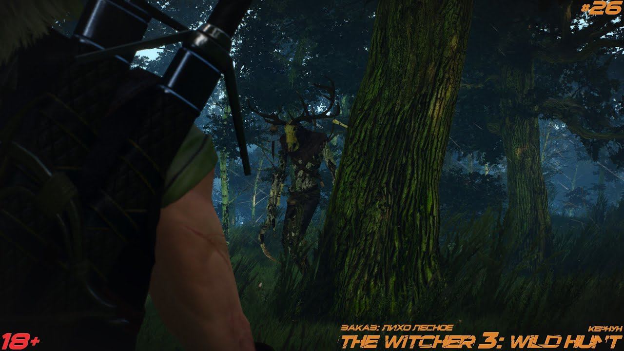The Witcher 3: Wild Hunt - Заказ: Лихо Лесное - Кернун - #26 - 18+