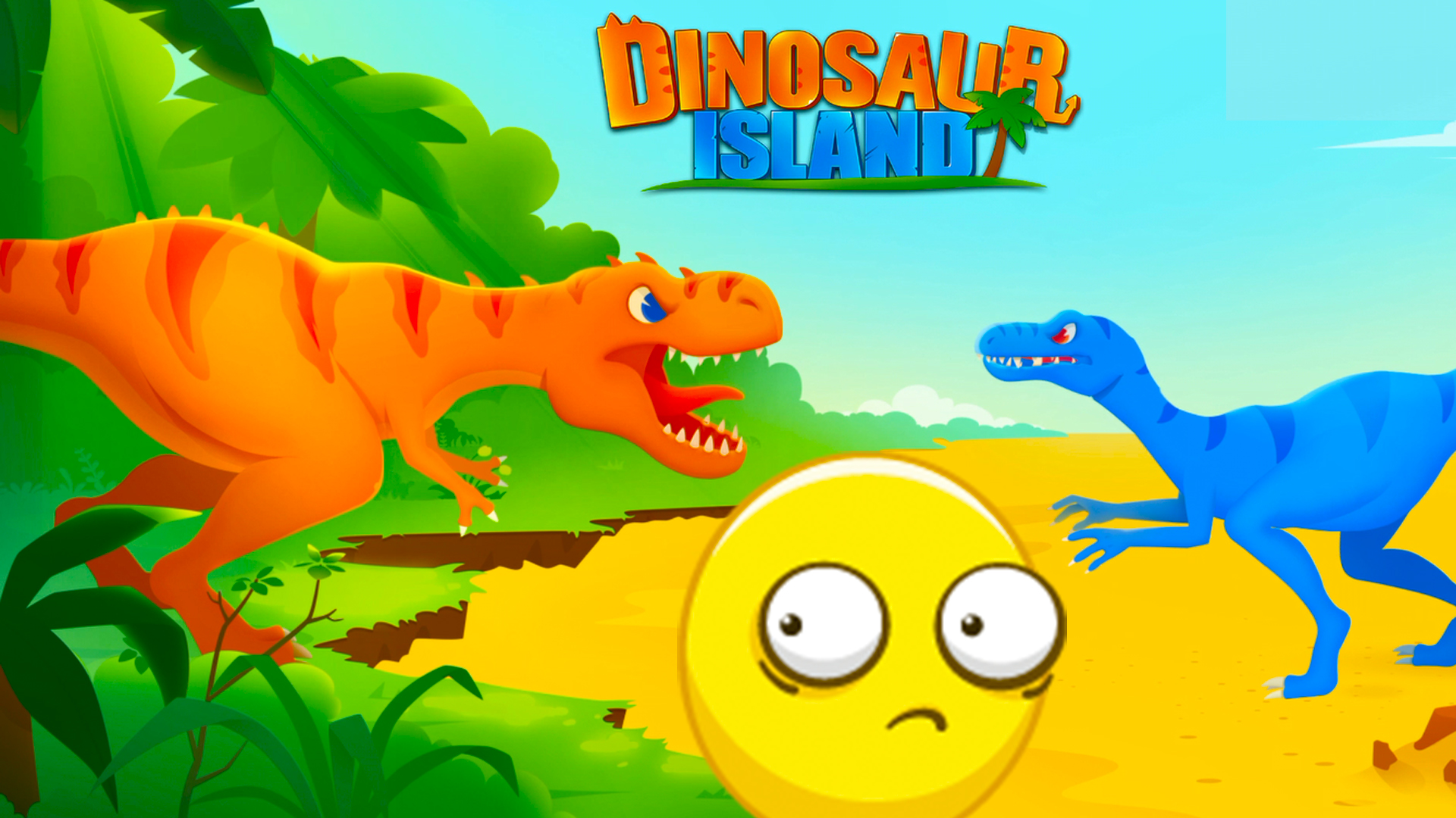ОСТРОВ ДИНОЗАВРОВ | Отправляемся на поиски динозаврика | СМАЙЛИКИ