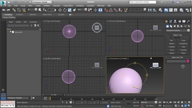 003. Навигация в окне проекции (Viewport navigation)