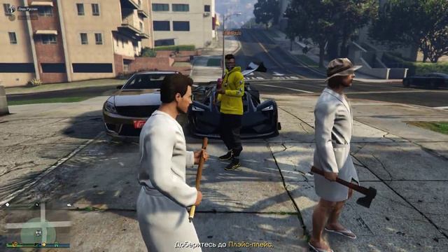 Играем с братом в ГТА 5 online и гоняемся за игроками-срочный летсплей