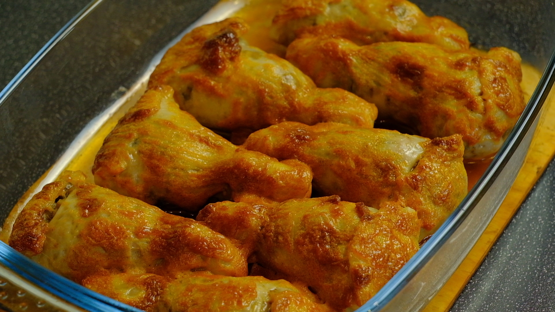 Фаршированные куриные ножки без костей. Это просто объедение