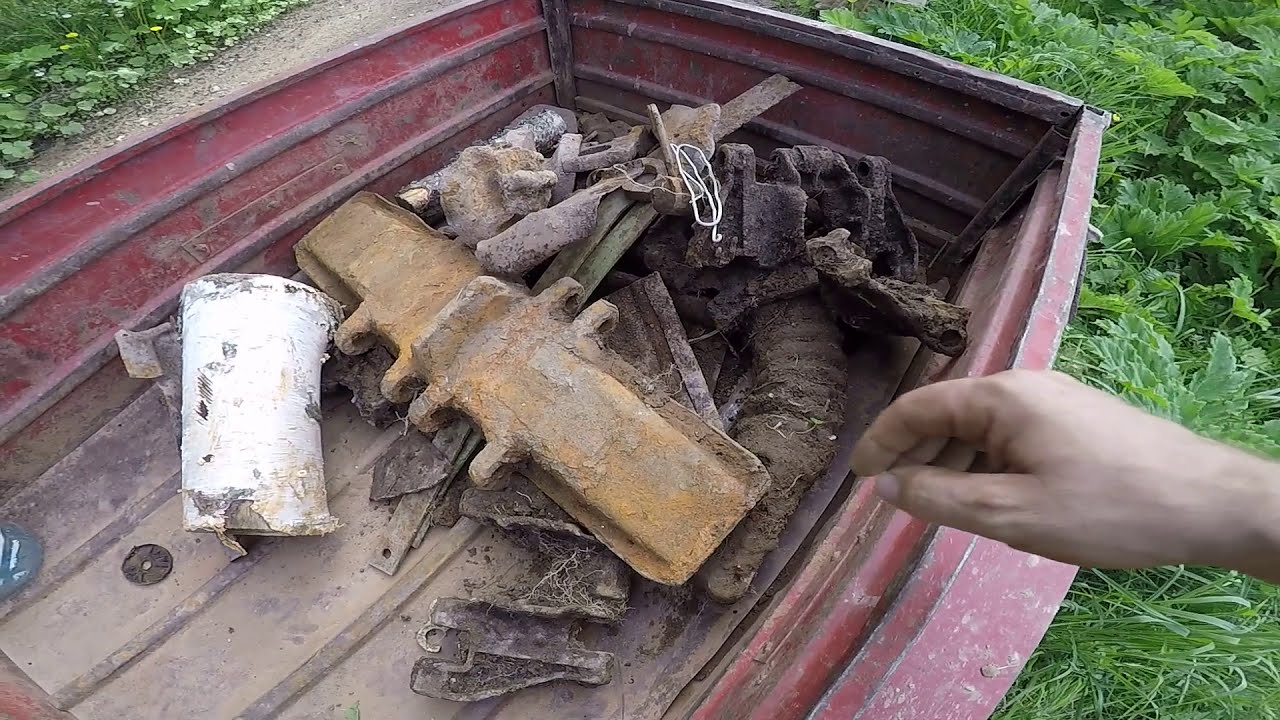 КОП МЕТАЛЛОЛОМА!ПОИСК СТАРИНЫ НА УРОЧИЩЕ.