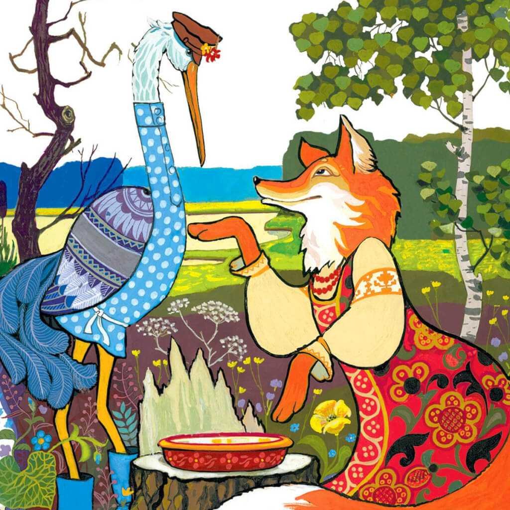 Сказка: Лиса и тетерев. Русские народные сказки. Автор: Алексей Николаевич Толстой. Аудиосказка.